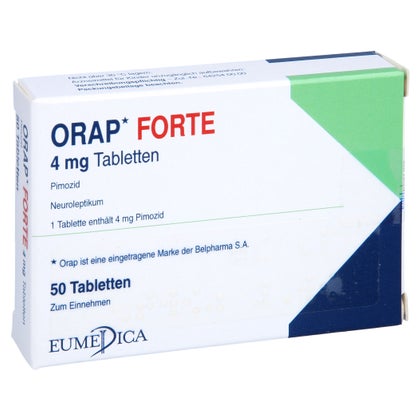 ORAP Forte 4 mg Tabletten 50 St mit E-Rezept kaufen | DocMorris