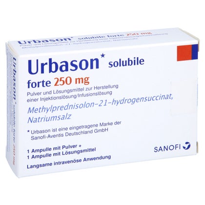 URBASON solubile forte 250 mg P.u.LM H.Inj/Inf.L. 1 St mit E-Rezept ...