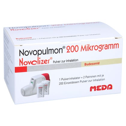 NOVOPULMON 200 µg Novolizer Inhal.+Patr.2x200 ED 2X200 St mit E-Rezept ...