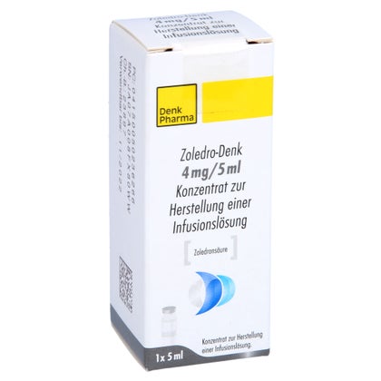 ZOLEDRO-Denk 4 mg/5 ml Konz.z.Herst.e.Inf.-Lsg. 1X5 ml mit E-Rezept ...