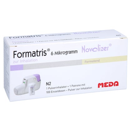 FORMATRIS 6µg Novolizer 1x100 ED Inhalator+Patrone 1 St mit E-Rezept ...