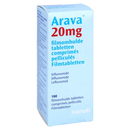 Arava 20 mg Filmtabletten 100 St mit E-Rezept kaufen | DocMorris