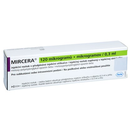MIRCERA 120 Mikrogramm/0,3 ml Inj.-Lsg.i.e.F.-Sp. 1 St mit E-Rezept ...