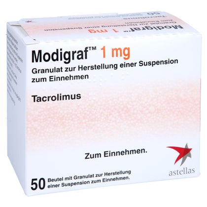 MODIGRAF 1 mg Granulat z.Herstell.ein.Susp.z.Einn. 50 St mit E-Rezept ...