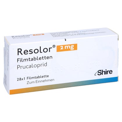 Resolor 2 mg Filmtabletten 28 St mit E-Rezept kaufen | DocMorris