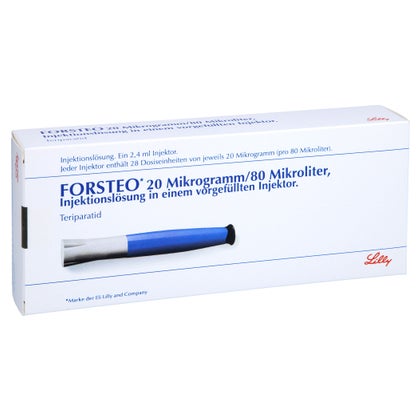 FORSTEO 20 µg/80 µl Inj.-Lsg.im Fertigpen 1 St mit E-Rezept kaufen ...