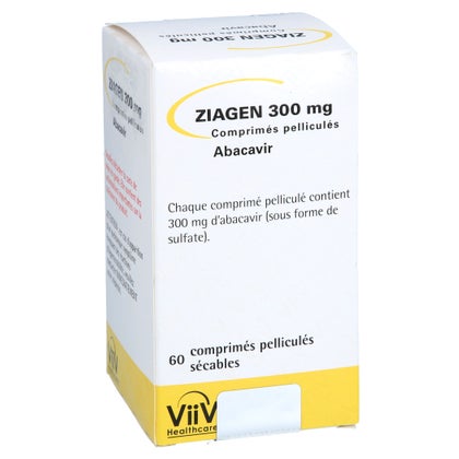 Ziagen 300 mg Filmtabletten B 60 St mit E-Rezept kaufen | DocMorris