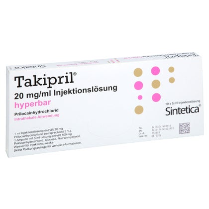 TAKIPRIL 20 mg/ml Injektionslösung Ampullen 10X5 ml mit E-Rezept kaufen ...