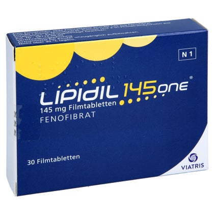 Lipidil 145 ONE 145 mg Filmtabletten 30 St mit E-Rezept kaufen | DocMorris
