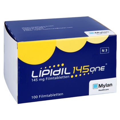 Lipidil 145 ONE 145 mg Filmtabletten 100 St mit E-Rezept kaufen | DocMorris