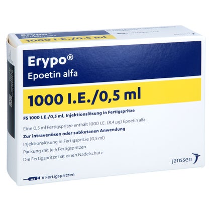 ERYPO FS 1.000 I.E./0,5 ml Fertigspritzen 6X0,5 ml mit E-Rezept kaufen ...