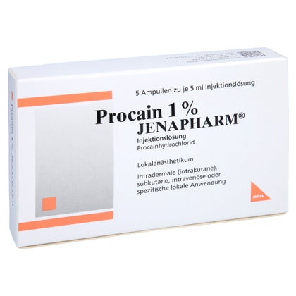Procain 1% Jenapharm Injektionslösung Am 5X5 ml mit E-Rezept kaufen ...