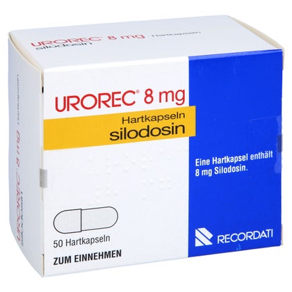 Urorec 8 mg Hartkapseln 50 St mit E-Rezept kaufen | DocMorris