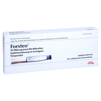 FORSTEO 20 µg/80 µl Inj.-Lsg.im Fertigpen 1 St mit E-Rezept kaufen ...