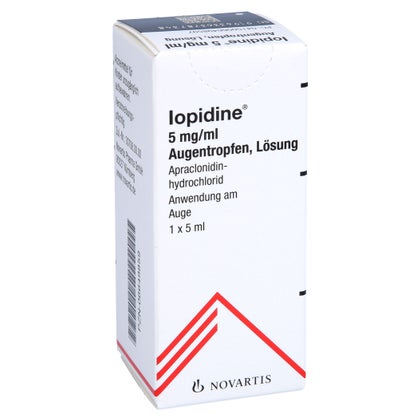 Iopidine 5 Mg/ml Augentropfen 5 ml mit E-Rezept kaufen | DocMorris