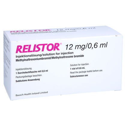 RELISTOR 12 mg/0,6 ml Injektionslösung Dsfl. 1 St mit E-Rezept kaufen ...