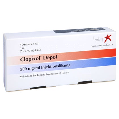 CLOPIXOL Depot 200 mg/ml Injektionslösung i.e.Amp. 5X1 St mit E-Rezept ...