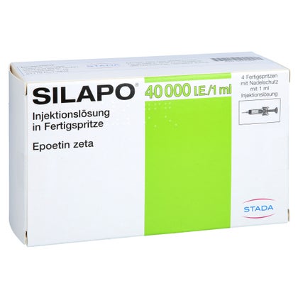 SILAPO 40.000 I.E./1,0 ml Inj.-Lösung Fertigspr. 4 St mit E-Rezept ...