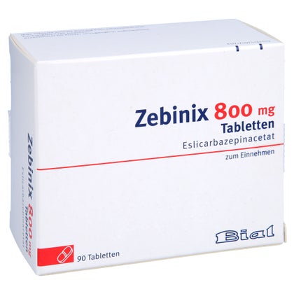 Zebinix 800 mg Tabletten 90 St mit E-Rezept kaufen | DocMorris