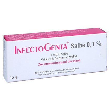 Infectogenta Salbe 0,1% 15 g mit E-Rezept kaufen | DocMorris