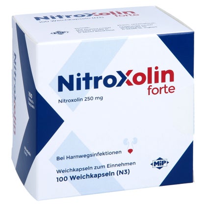 Nitroxolin Forte Weichkapseln 100 St mit E-Rezept kaufen | DocMorris