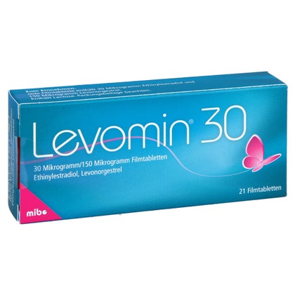 LEVOMIN 30 30 Mikrogramm/150 Mikrogramm Filmtabl. 21 St mit E-Rezept ...
