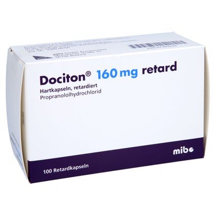 Dociton 160 mg retard Kapseln 100 St mit E-Rezept kaufen | DocMorris