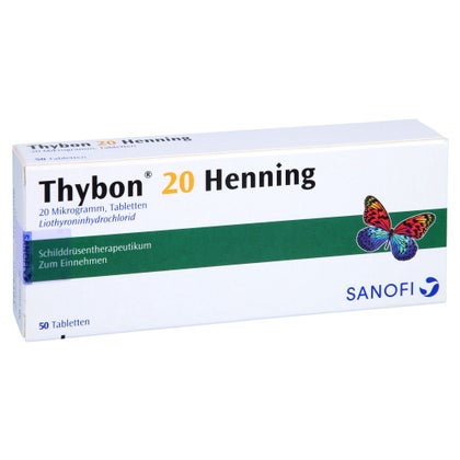 Thybon 20 Henning Tabletten 50 St mit E-Rezept kaufen | DocMorris