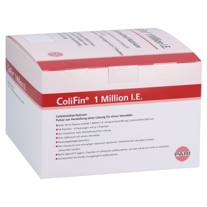 COLIFIN 1 Million I.E. Plv.z.Her.e.Lsg.f.Vernebler 56 St mit E-Rezept ...