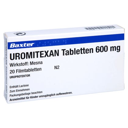 Uromitexan Tabletten 600 mg 20 St mit E-Rezept kaufen | DocMorris