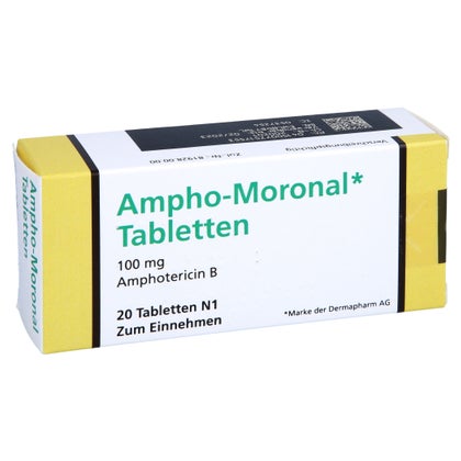 Ampho-moronal Tabletten 100 mg 20 St mit E-Rezept kaufen | DocMorris