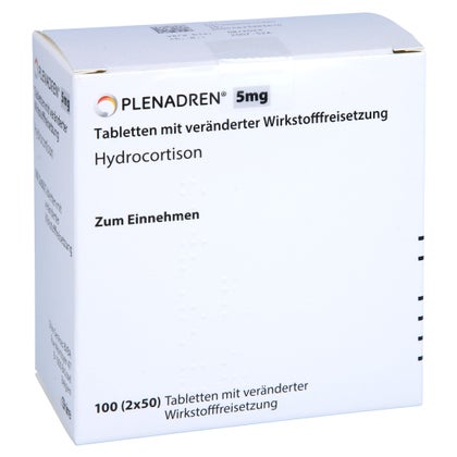PLENADREN 5 mg Tabletten m.veränd.Wirkst.-Frs. 2X50 St mit E-Rezept ...