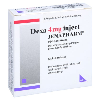 DEXA 4 mg inject Jenapharm Inj.-Lösung Amp. 1X1 ml mit E-Rezept kaufen ...