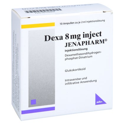 DEXA 8 mg inject Jenapharm Inj.-Lösung Amp. 10X2 ml mit E-Rezept kaufen ...