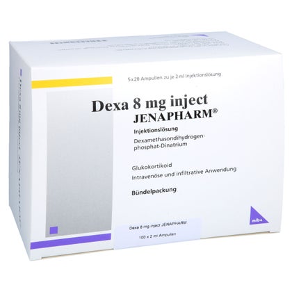 DEXA 8 mg inject Jenapharm Inj.-Lösung Amp. 100X2 ml mit E-Rezept ...