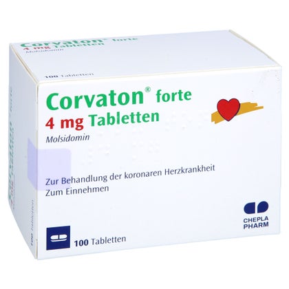 Corvaton Forte 4 mg Tabletten 100 St mit E-Rezept kaufen | DocMorris