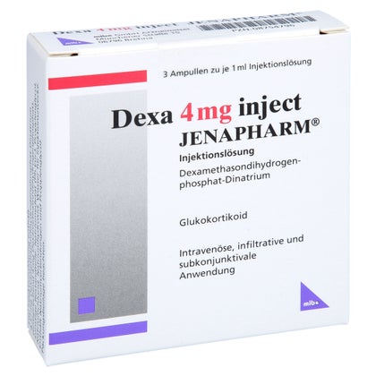 DEXA 4 mg inject Jenapharm Inj.-Lösung Amp. 3X1 ml mit E-Rezept kaufen ...