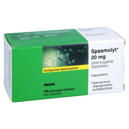 Spasmolyt 20 mg überzogene Tabletten 100 St mit E-Rezept kaufen | DocMorris