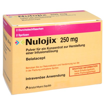 NULOJIX 250 mg Plv.f.e.Konz.z.Herst.e.Inf.-Lsg. 2X250 mg mit E-Rezept ...