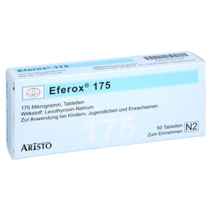Eferox 175 Tabletten 50 St mit E-Rezept kaufen | DocMorris