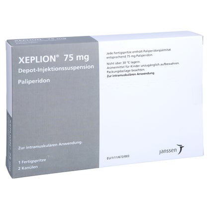 XEPLION 75 mg Depot-Injektionssusp.i.e.Fertigspr. 1 St mit E-Rezept ...