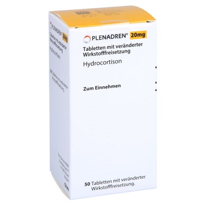 PLENADREN 20 mg Tabletten m.veränd.Wirkst.-Frs. 50 St mit E-Rezept ...