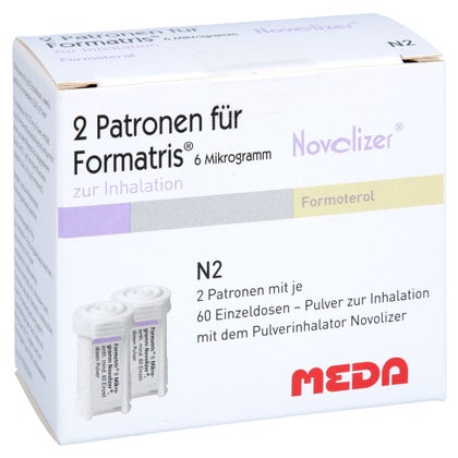 Formatris 6µg Novolizer 2x60 ED Patrone 2 St mit E-Rezept kaufen ...