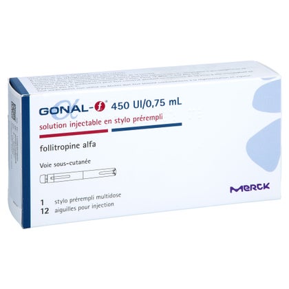 GONAL-f 450 I.E./0,75 ml 33 Mikr./0,75ml Fertigpen 1 St mit E-Rezept ...