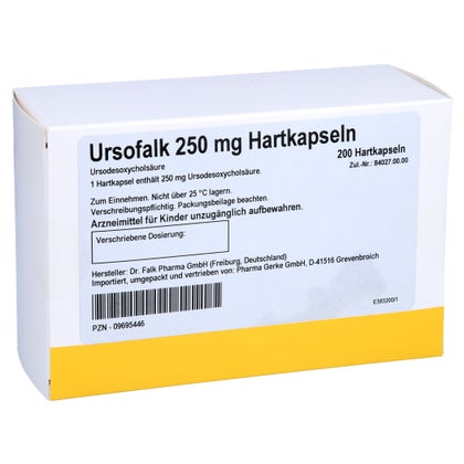 Ursofalk 250 mg Kapseln 200 St mit E-Rezept kaufen | DocMorris