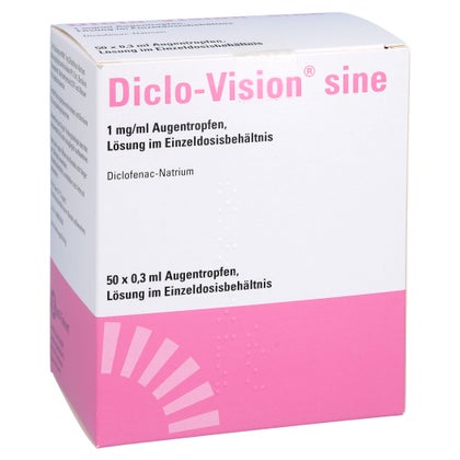 DICLO-VISION sine 1mg/ml Augentr. Single-Dose Unit 50X0,3 ml mit E ...