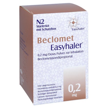 BECLOMET Easyhaler 0,2 mg 200 ED Starterkit 200 Sp mit E-Rezept kaufen ...