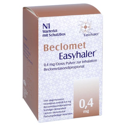 BECLOMET Easyhaler 0,4 mg 100 ED Starterkit 1 St mit E-Rezept kaufen ...