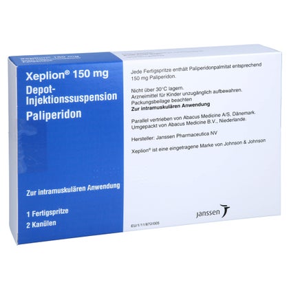 XEPLION 150 mg Depot-Injektionssusp.i.e.Fertigspr. 1 St mit E-Rezept ...