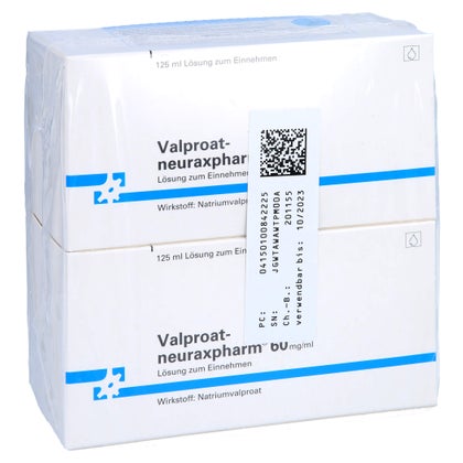 VALPROAT-neuraxpharm 60 mg/ml Lösung zum Einn. 250 ml mit E-Rezept ...